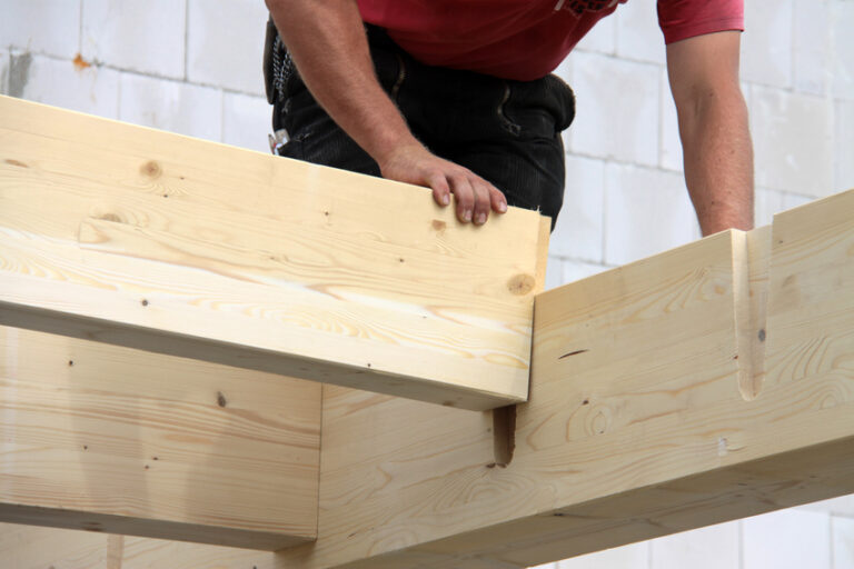 Holz-Beton-Verbunddecke - für große Spannweiten | Ökologisch Bauen